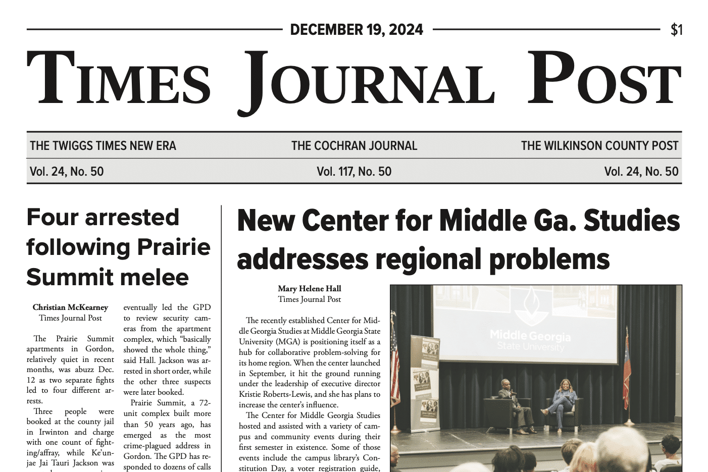 Times Journal Post — Dec. 19, 2024 – Times Journal Post